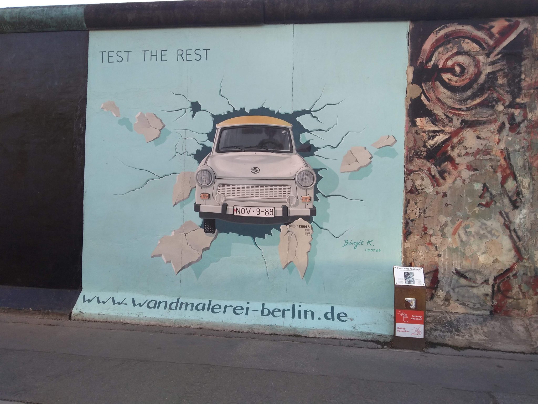 Berlin Wall Miniature - Timo Denk's Blog